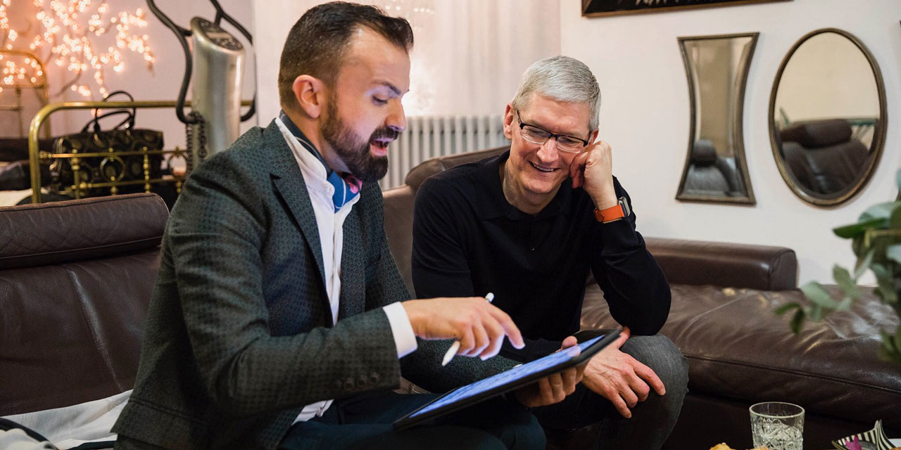 Tim Cook, patron d'Apple, en France pour une visite surprise
